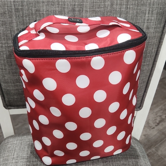 lug | Bags | Lug Red And White Polka Dot Bag | Poshmark